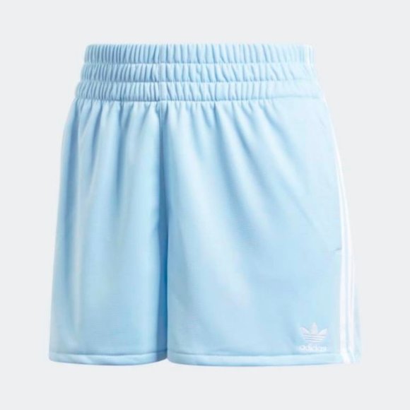 adidas | Shorts | Adidas 3stripe Back Pocket Shorts Clear Sky Blue ...